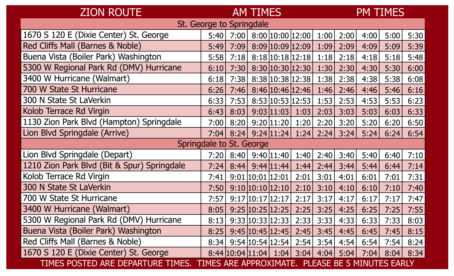 Sun Tran Zion Bus: Navigate Zion with Ease - Gateway Luxury RV